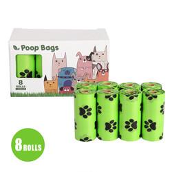 Cina Compostable Biodegradable Plastic Bag Corn Starch For Pet Trash With Dispenser in vendita