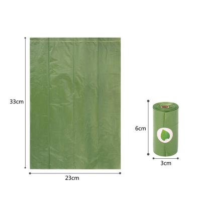 Cina 16 Pack Biodegradable Plastic Bag For Pet Poop Compostable With Holder Dispenser in vendita