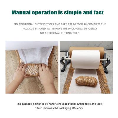 China Customized Honeycomb Paper Roll Wrapping Dispenser OEM Manufacture for sale
