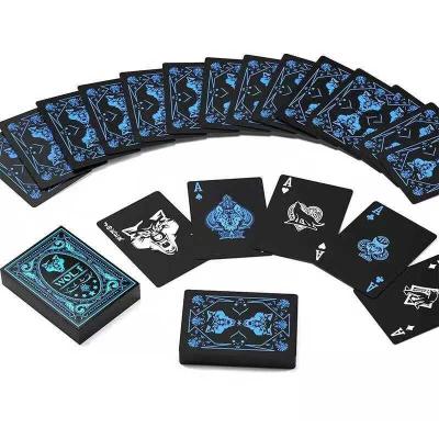 Cina Luxury Plastic Playing Game Card Waterproof PVC Material Kid Study Card in vendita