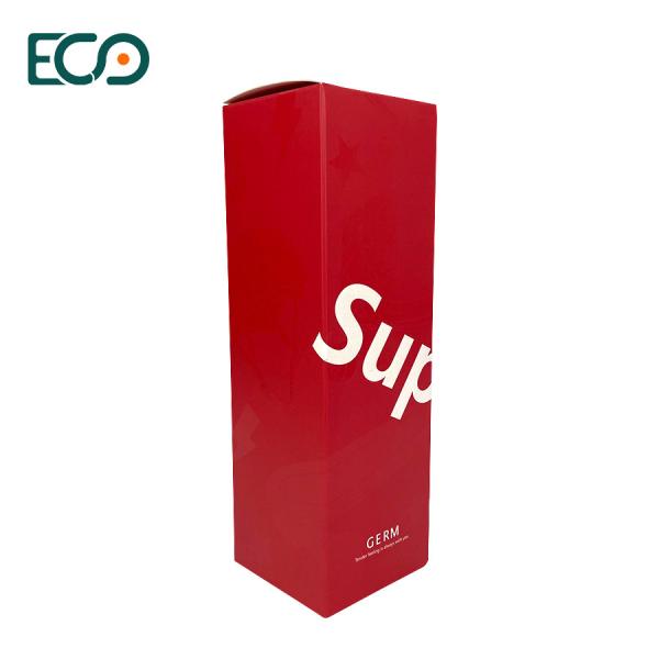 Quality Custom Recyclable Cardboard Water Cup Package Printing Long Luxury Candle Jar for sale