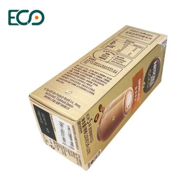 Cina Recyclable Cardboard Packaging Paper Box Compostable Biscuit Office Tea Food Paper Boxes in vendita
