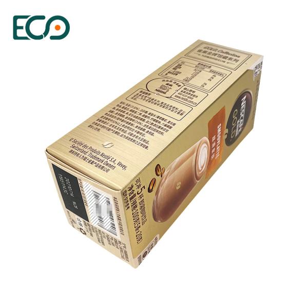 Quality Recyclable Cardboard Packaging Paper Box Compostable Biscuit Office Tea Food for sale