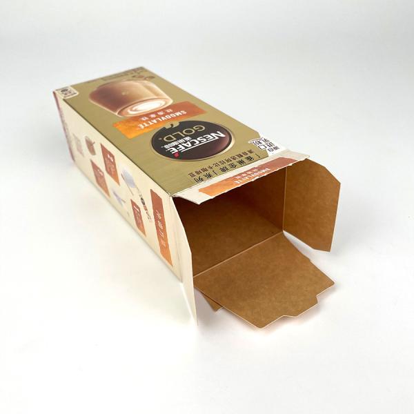 Quality Recyclable Cardboard Packaging Paper Box Compostable Biscuit Office Tea Food for sale