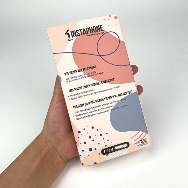 Quality Custom Design Sliding Paper Box For Mobile Phone Case Packaging With Clear for sale