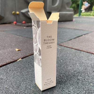 China Custom Cosmetic Small Paper Box 350g Kraft Cardboard Paper Card Box For Lipstick Tube Packaging for sale