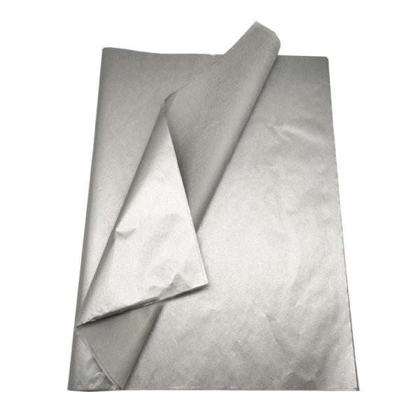 Quality Christmas Large Bulk Light Lake Blue Metallic Shiny Sparkle Wrapping Tissue for sale