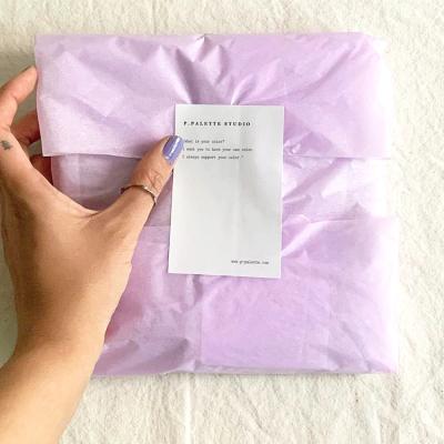 China Cheap White Tissue Paper With Black Dot Print Clothing Wrapping Paper for sale