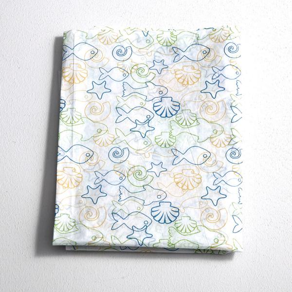 Quality Cheap White Tissue Paper With Black Dot Print Clothing Wrapping Paper for sale