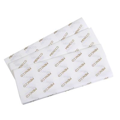 Cina Recycled Gift Wrapping Tissue Paper Naked Pink Orange Tissue Paper With Company Logo in vendita