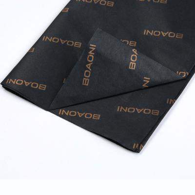 Cina Recycled Gift Wrapping Tissue Paper Naked Pink Orange Tissue Paper With Company Logo in vendita