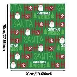 Cina Black Navy Blue Wrapping Tissue Paper Birthday Christmas Snowflake Printing Gift Wrapping Paper Packaging in vendita