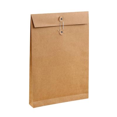 Cina Custom Logo 7*9*3 Kraft Cardboard Mailer Eco Friendly Rope Winding Box Mail Packing Envelop For Phone Case in vendita