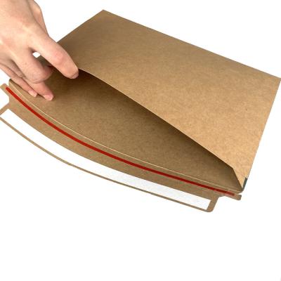 Китай Custom Logo Rigid Protective Cardboard Envelopes  A4 A5 Photo Documents Shipping Paper Mailing Bag продается