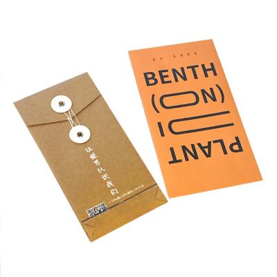 China Custom Small Large Hollowed Out Clothing Packaging Cd Stand Up Rigid Kraft Mailer Cardboard Letter Document Envelop à venda