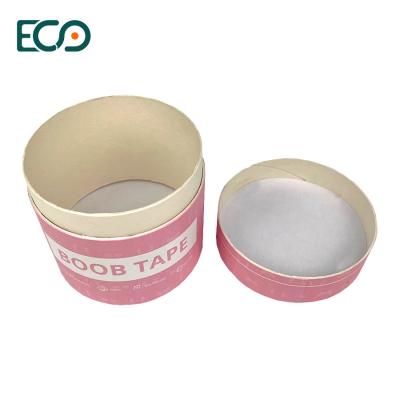 Cina Pink Custom Logo Cylinder Tube Box Biodegradable Loose Tea Cylinderd Cardboard Box in vendita