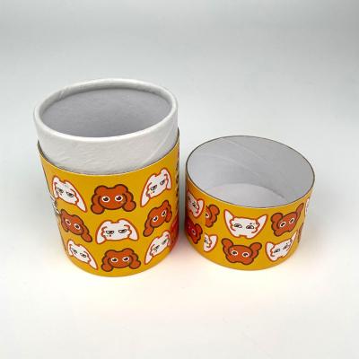 China Round Cylinder Tube Box Template Gift Packaging Flower Shop Round Rigid Box for sale