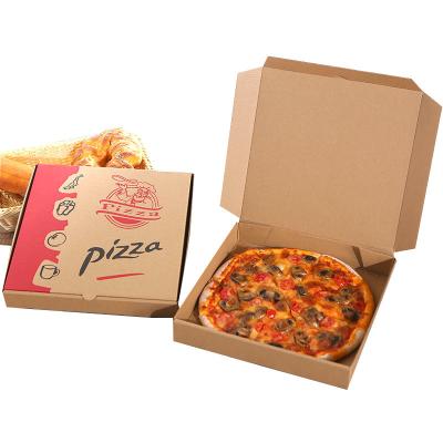 中国 Golden Supplier Food Grade Flute Corrugated Custom Printed Packaging Paper Box For Pizza 販売のため