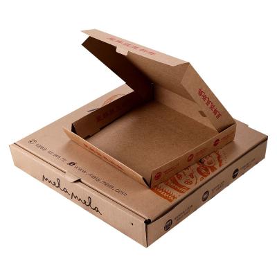 Cina Wholesale High Quality Factory Customized Printing Cheap Portable Reusable Corrugated Delivery Pizza Box in vendita