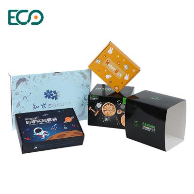 Cina Custom Mail Shipping Box Brown Craft Kraft Paper Box in vendita