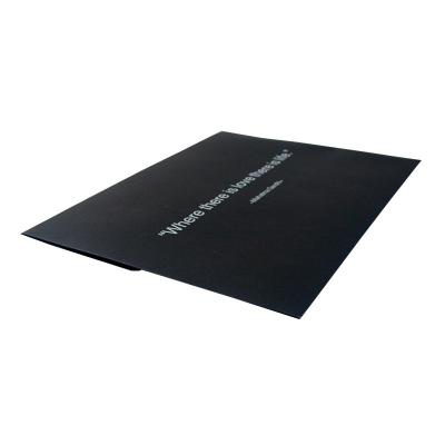 China Custom Black Color A4 A5 Jewelry Phone Case Mail Dhl Rigid Mailer Packaging Cardboard Envelopes for sale