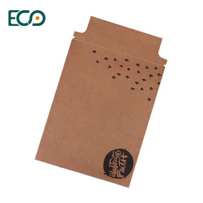 Cina 2021 Hot Packaging Ecobag Black Polymailer Cardboard Mailer Custom Padded Envelope in vendita