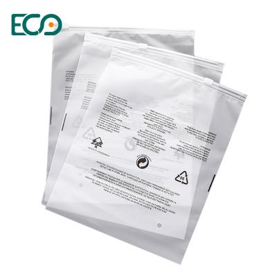 Cina Printing Clothing Plastic Ziplock Bag For Jewelry Underwear Packaging in vendita