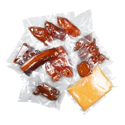 Cina Textured Food Vacuum Bag Foldable Transparent Vacuum Seal Bags Roll in vendita