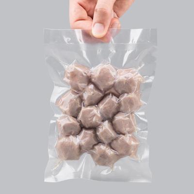 Cina Textured Food Vacuum Bag Foldable Transparent Vacuum Seal Bags Roll in vendita