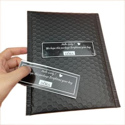 Cina Self Adhesive Professional Custom Logo Label Business Small Black Logo Sticker in vendita