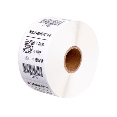 Cina Compatible Sticker Label Packaging Direct Thermal Blank Shipping Labels Roll in vendita