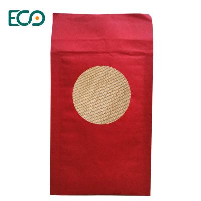 China Low MOQ Custom Print Brown Shockproof Eco Friendly Biodegradable Kraft Mailer Envelope Honeycomb Kraft Mailer for sale