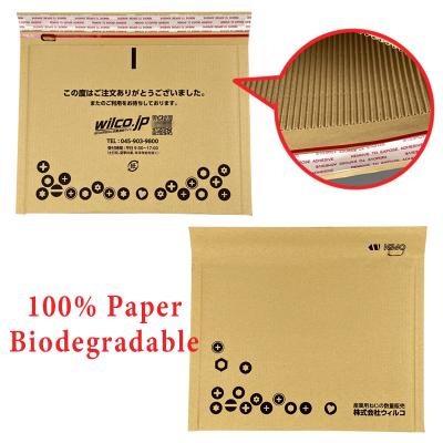 China Wholesale Custom Brown Kraft Wrap Envelope Eco Friendly Padded Buble Mailing Mailer Biodegradable Compostable Poly Mailer for sale