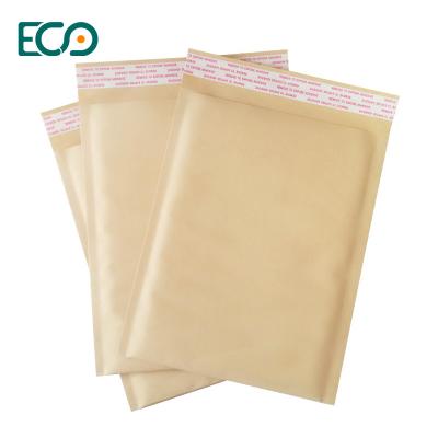Cina Custom Size 7x10 Plain Bubble Mailing Bag Gray Kraft Paper Bubble Mailer For Fragile Article in vendita