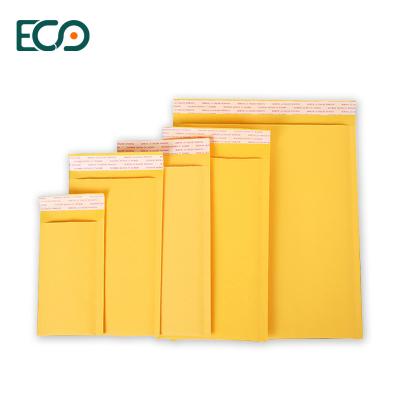 Cina Custom Size 7x10 Plain Bubble Mailing Bag Gray Kraft Paper Bubble Mailer For Fragile Article in vendita