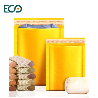 Cina Custom Size 7x10 Plain Bubble Mailing Bag Gray Kraft Paper Bubble Mailer For Fragile Article in vendita
