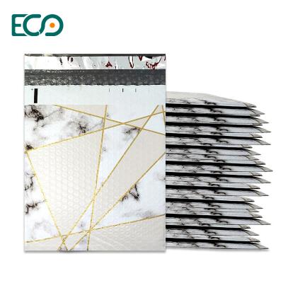 Cina New Design Marble Bubble Mailer Padded Envelopes Custom Polymailers with Factory Price in vendita