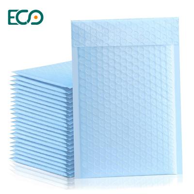 Cina Factory Special Design Logo Self Seal Mint Green Biodegradable Compostable Shipping Envelope Bubble Mailer in vendita