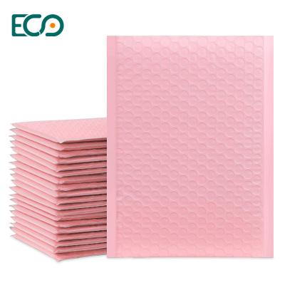 Cina Factory Special Design Logo Self Seal Mint Green Biodegradable Compostable Shipping Envelope Bubble Mailer in vendita