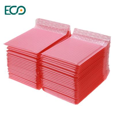 Cina Hot Sale Pink Bubble Mailing Pack Printed Poly bubble Mailer in vendita