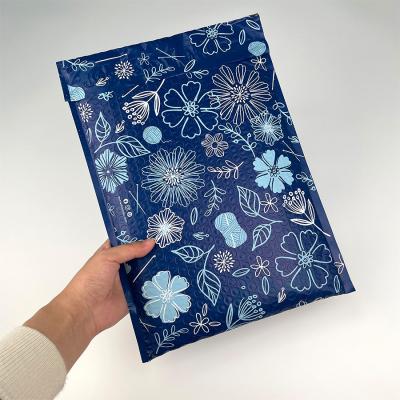 China Eco Custom Printed Padded Poli Envelopes 6x9 Shipping Poly Bubble Mailers With Bubble for Clothing for sale