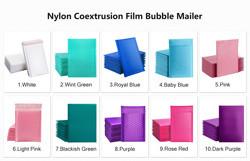 China Eco Custom Printed Padded Poli Envelopes 6x9 Shipping Poly Bubble Mailers With Bubble for Clothing for sale
