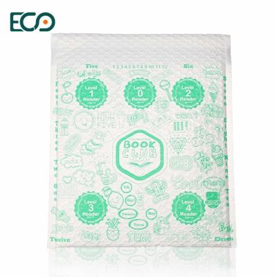 中国 Waterproof Logo Custom Matte White Bubble Poly Mailer Colored Padded Envelopes with Cheap Price 販売のため