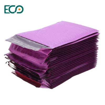 China Low Moq Custom Printed Self Seal Green Padded Envelope Courier Packaging Ecobag Bubble Air  Wrap Mailer For Shipping for sale