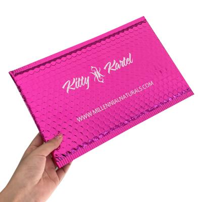 Cina Eco Friendly Compostable Polymailer Bubble Mailer Padded Envelope For Necklace Protective Shipping Packaging in vendita
