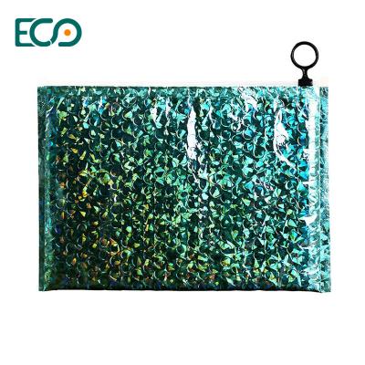 中国 ReusableZip Bubble Mailer Storage Shipping Bag Polymailer with Zipper 販売のため