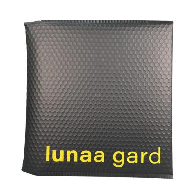 Cina Heavy Duty Thank You Black Polymailer Bubble Mailers For Glasses 10x13 Inches in vendita