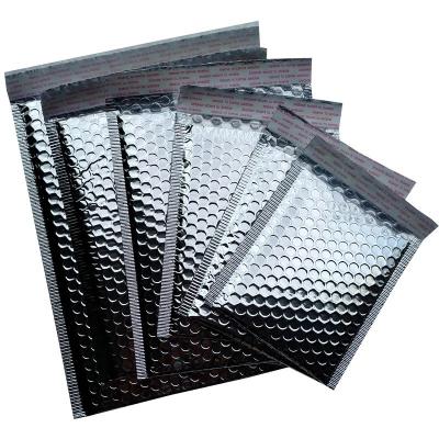 China In stock in USA warehouse Custom print Aluminum bubble envelope silver bubble mailer à venda