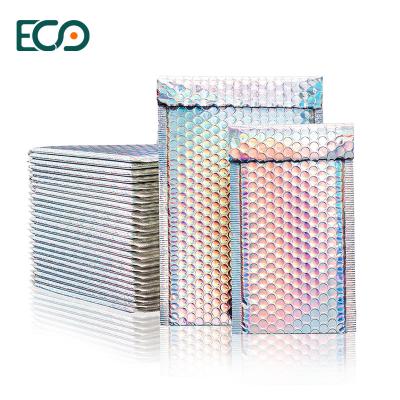 Cina A5 Glitter Metallic Holographic Bubble Mailer 6x10 Padded Envelopes with Low MOQ in vendita