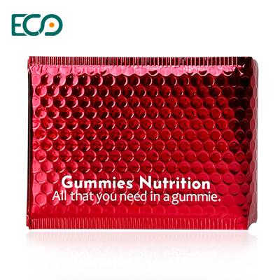 China High Quality Eco Colored Envelopes Floral Poly Mailers Button Bubble Mailers with Custom Design for sale